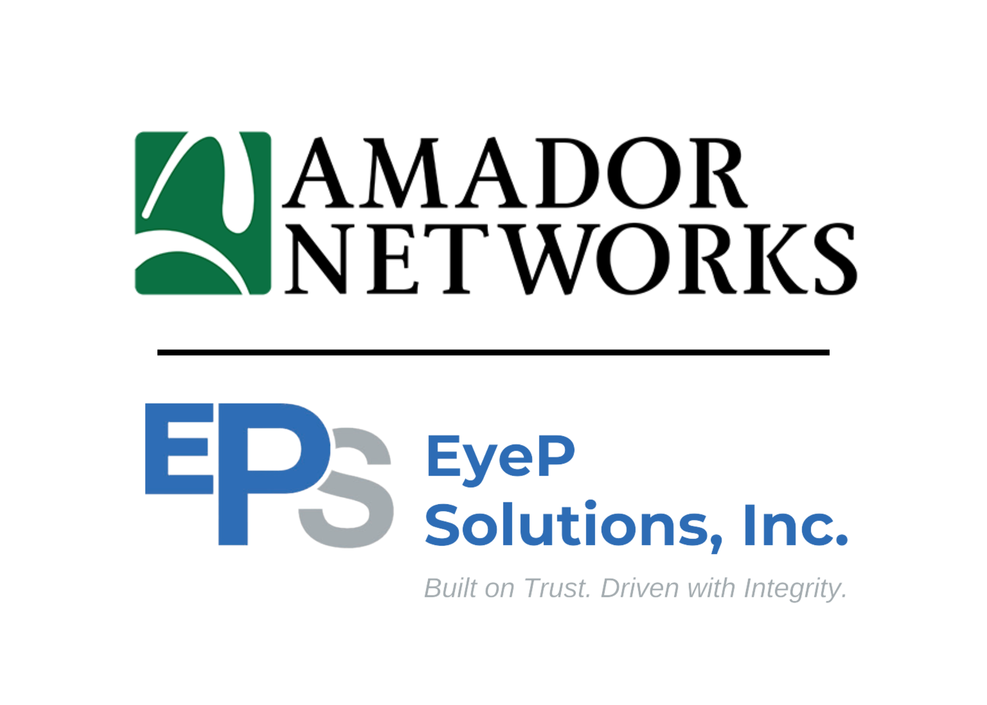EyeP Solutions Partners with Amador Networks (DVBE) to Support ET ...
